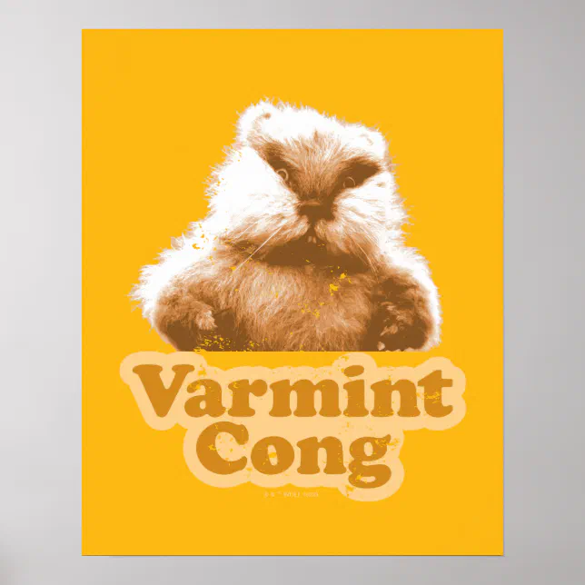 Caddyshack | Varmint Cong Poster | Zazzle