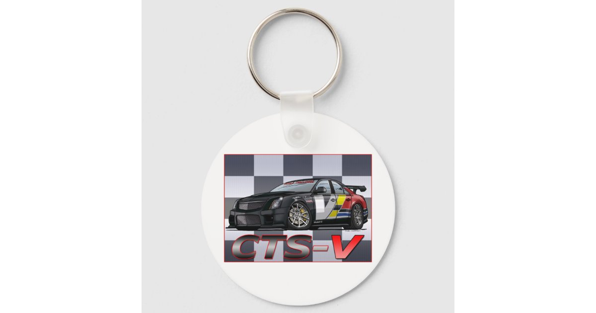 Cadillac CTS_V Keychain | Zazzle