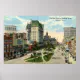 Cadillac Square, Detroit Michigan, 1915 Vintage Poster | Zazzle