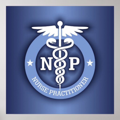 Caduceus NP (blue) Poster | Zazzle