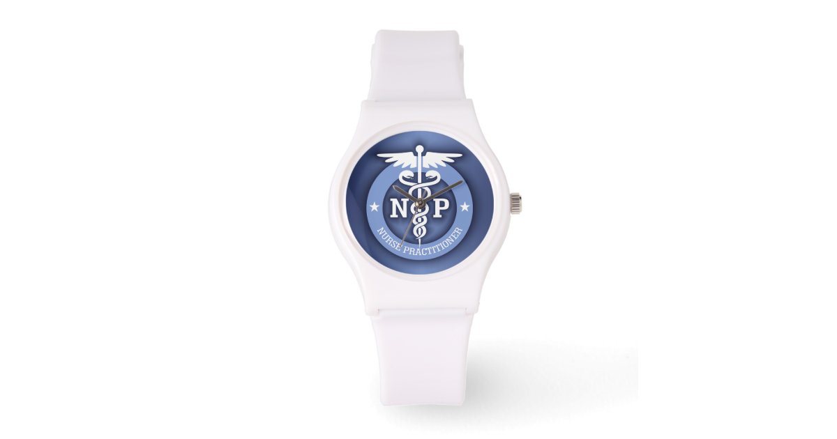 Caduceus NP (blue) Watch | Zazzle