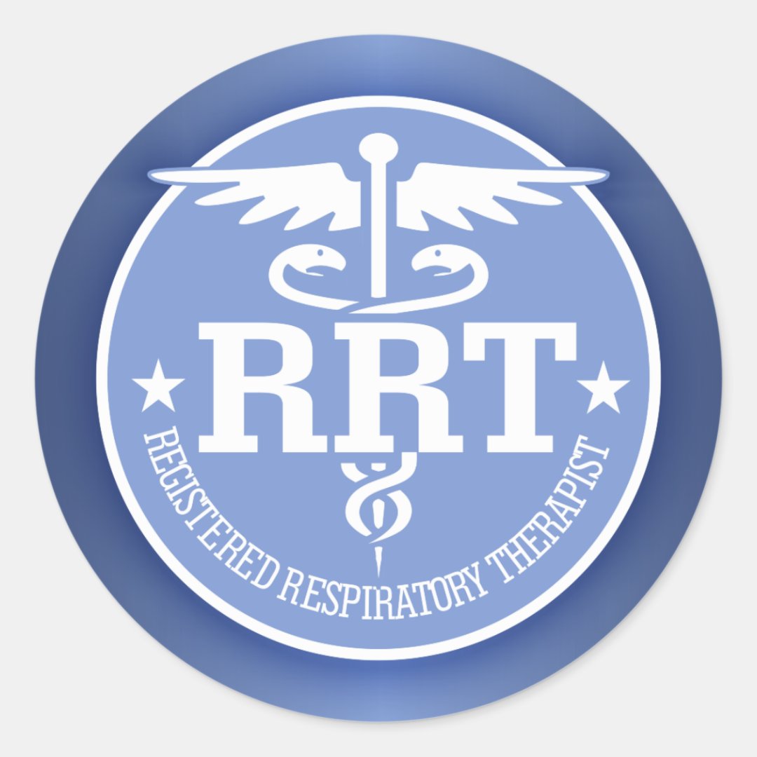 Caduceus RRT 2 Classic Round Sticker | Zazzle