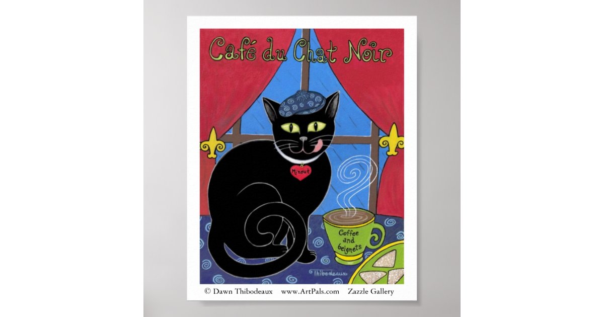 Cafe du Chat Noir Poster | Zazzle