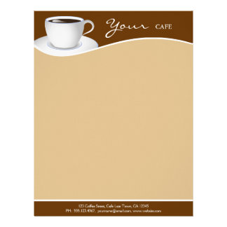Cafe Letterhead | Zazzle