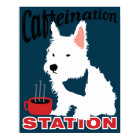 Caffeination Station Poster | Zazzle