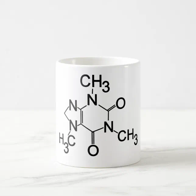 Caffeine, chemical symbol coffee mug | Zazzle