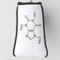 Caffeine Molecule Chemistry Coffee Atoms Golf Head Cover | Zazzle