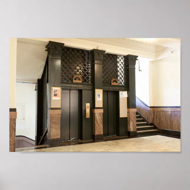 Cage Elevator Poster | Zazzle