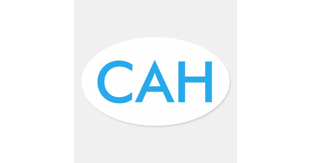 CAH Support Sticker | Zazzle