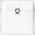 CAHILL FAMILY CREST - CAHILL COAT OF ARMS CLASSIC ROUND STICKER | Zazzle