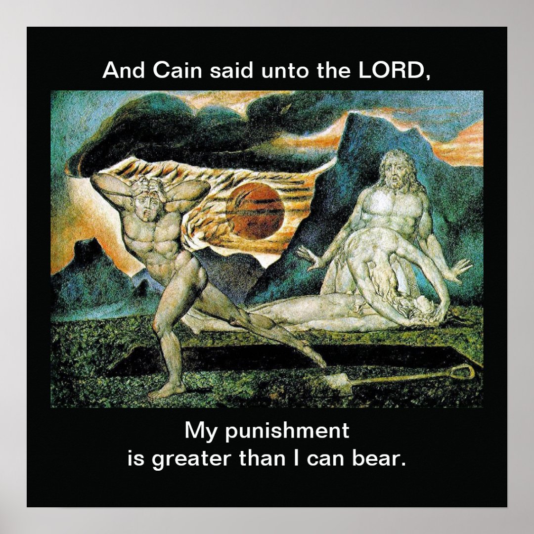 Cain and Abel - Poster | Zazzle