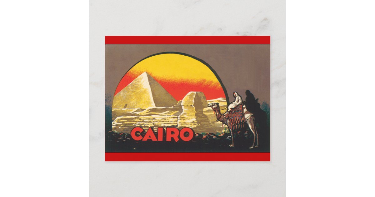 Cairo Postcard | Zazzle