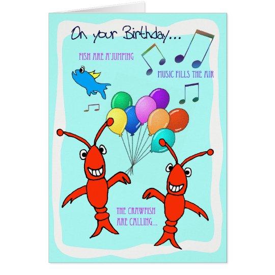 Happy Birthday Crawfish Shirt at Noma Andrews blog