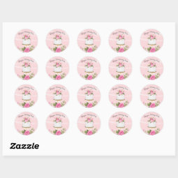 Cake Bakery Business Sticker | Zazzle