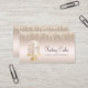 Cake Bakery Gold Glitter Drips Business Card | Zazzle