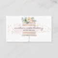 Cake Bakery Pastry Patisserie Business Card | Zazzle