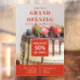Cake Bakery Small Business Grand Opening Window Cling | Zazzle
