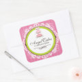 Cake Box Packaging Stickers | Zazzle