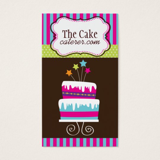 Cake Designer Business Cards | Zazzle.com