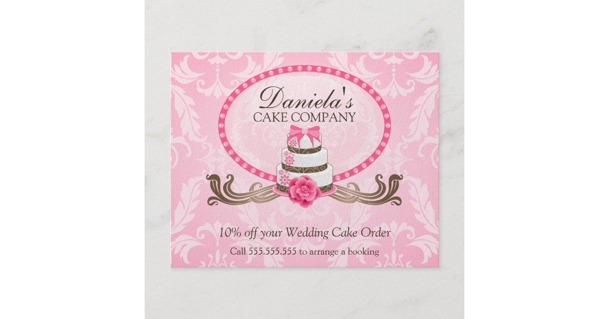 Cake Discount Voucher Flyer | Zazzle