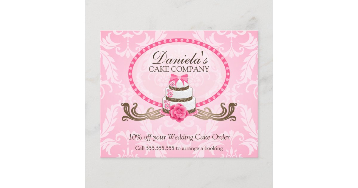 Cake Discount Voucher Flyer | Zazzle