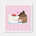Chocolate Cake Magnet | Zazzle.com