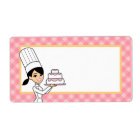 Cake Label in Medium | Zazzle