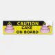 Cake On Board Sticker | Zazzle