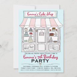 Cake Party Invitation | Zazzle