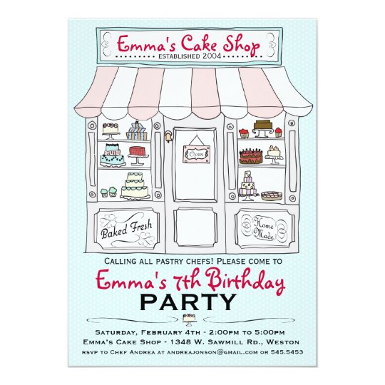Cake Party Invitation | Zazzle.com