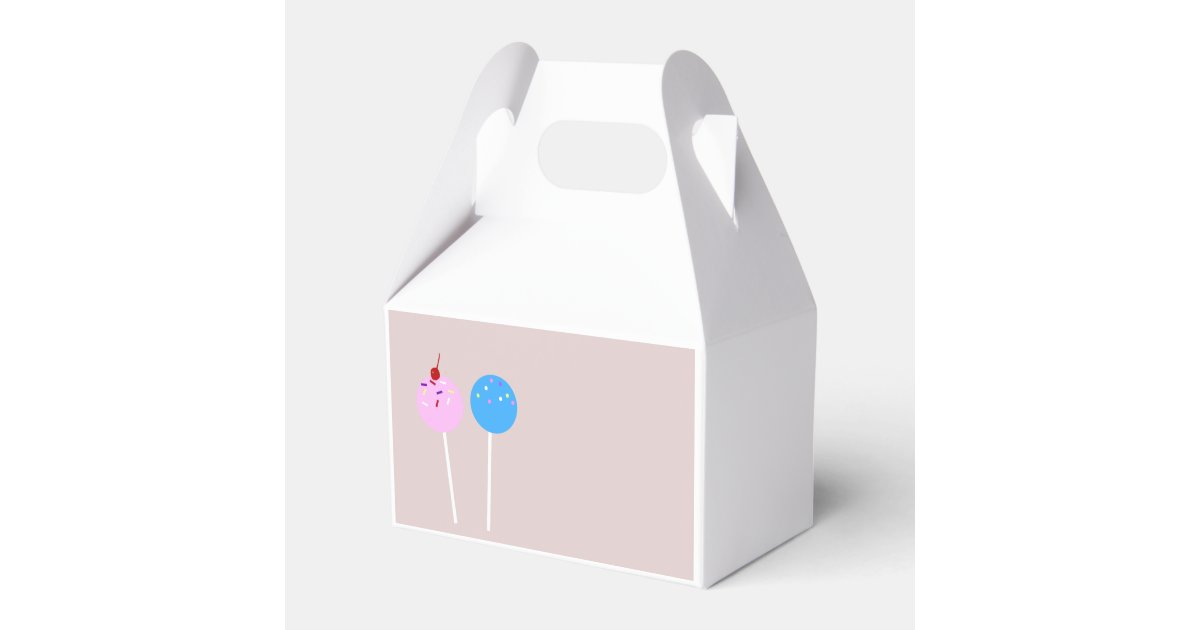 Cake Pop Treat Box | Zazzle