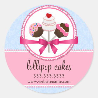 Cake Pops Stickers | Zazzle