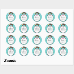 Cake Pops Bakery Box Seals | Zazzle