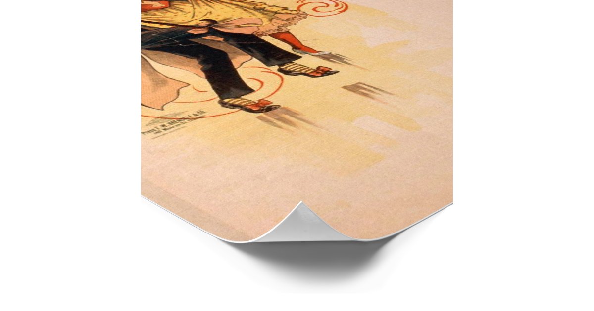 Cake Walk Retro Theater Poster | Zazzle.com