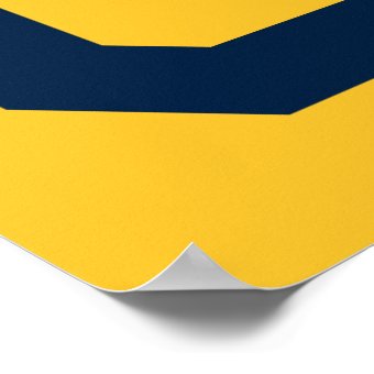 Cal Blue C Poster | Zazzle