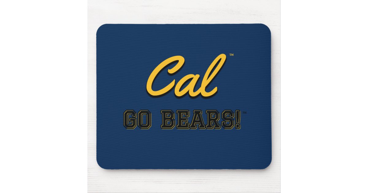 Cal Go Bears!: UC Berkeley Mousepad #2 | Zazzle