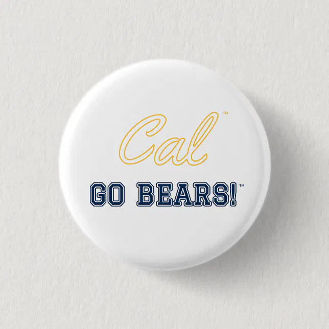 Cal Go Bears!: UC Berkeley Pin | Zazzle
