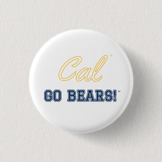 Cal Go Bears!: UC Berkeley Pin | Zazzle.com