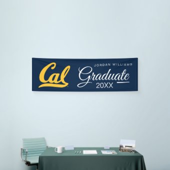 Cal Graduation Banner | Zazzle