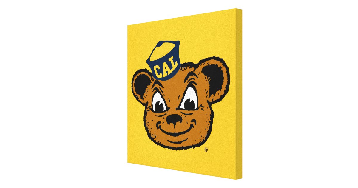 Cal Mascot | Oski the Bear Canvas Print | Zazzle