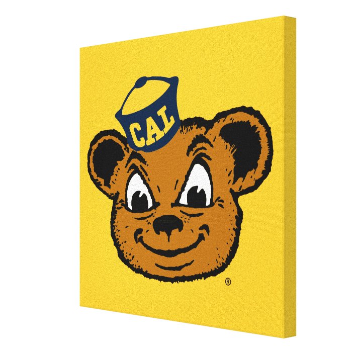 Cal Mascot | Oski the Bear Canvas Print | Zazzle.com