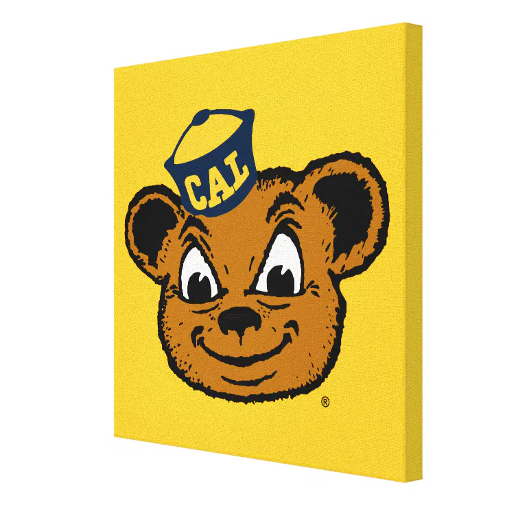 Cal Mascot | Oski the Bear Canvas Print | Zazzle