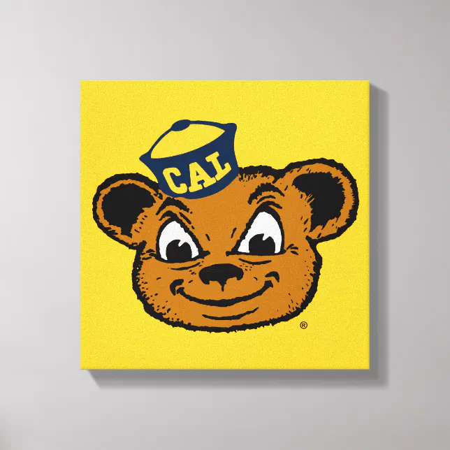 Cal Mascot | Oski the Bear Canvas Print | Zazzle