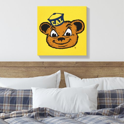 Cal Mascot | Oski the Bear Canvas Print | Zazzle