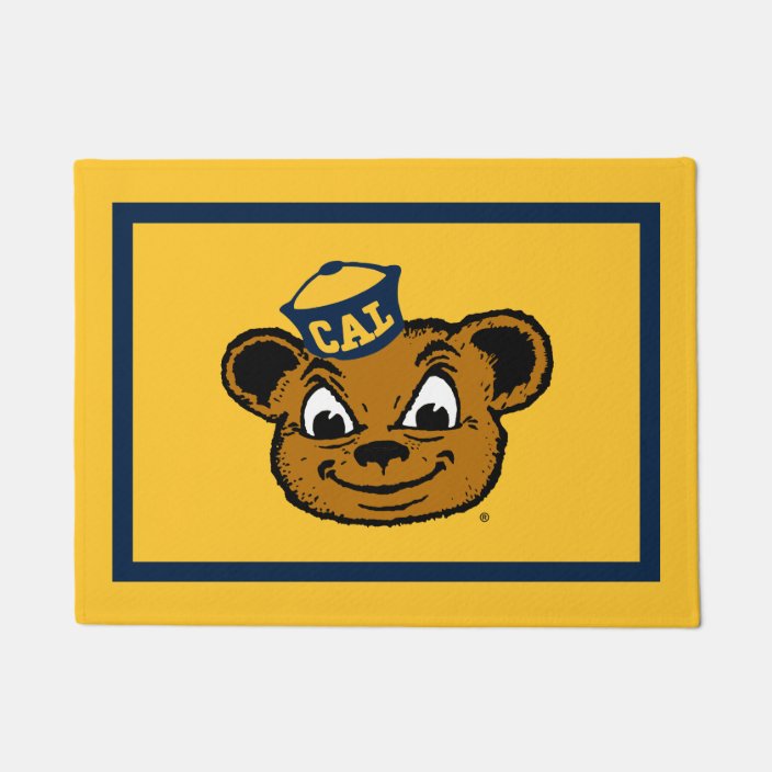 Cal Mascot | Oski the Bear Doormat | Zazzle.com
