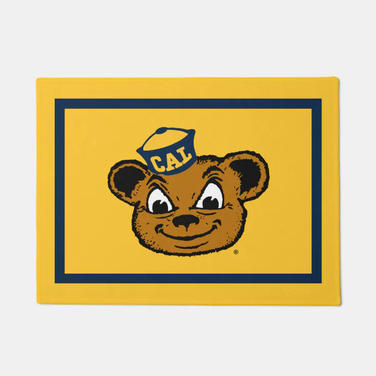 Cal Mascot | Oski the Bear Doormat | Zazzle