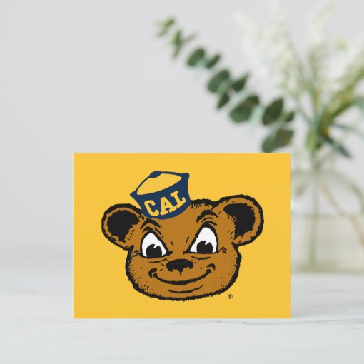 Cal Mascot | Oski the Bear Postcard | Zazzle