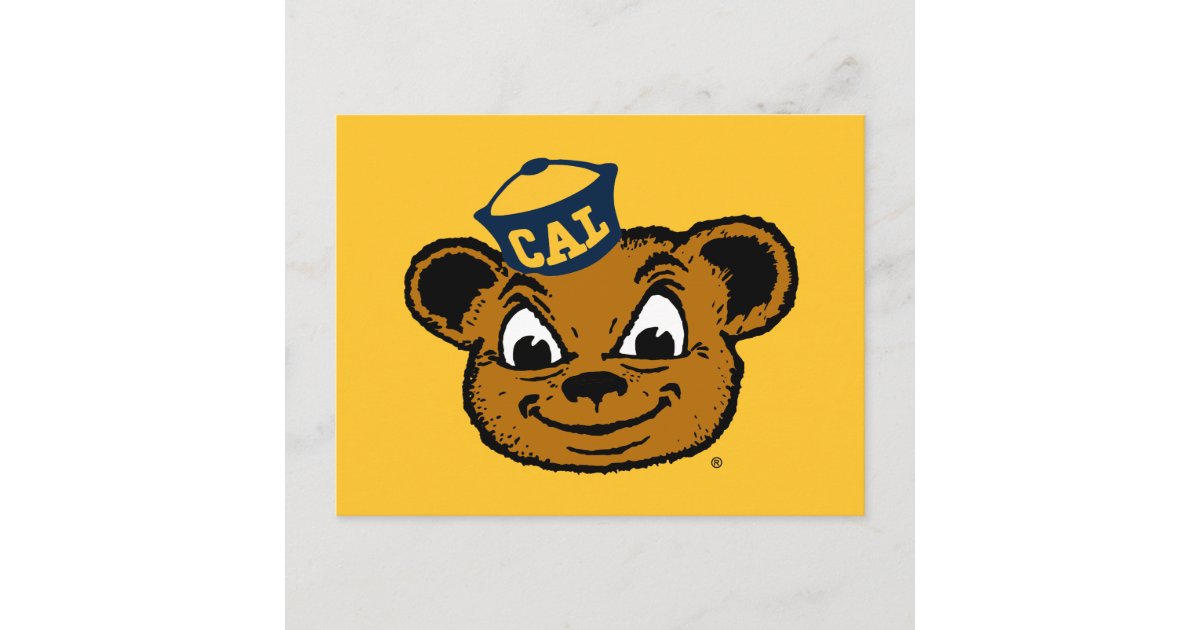 Cal Mascot | Oski the Bear Postcard | Zazzle