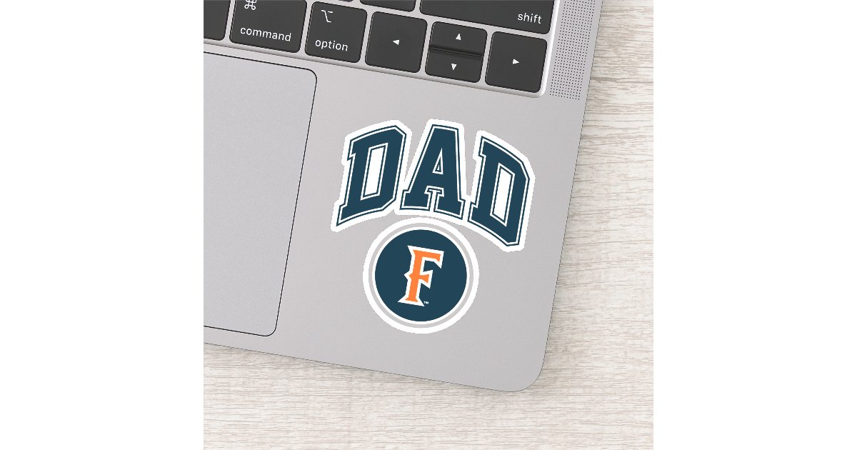 Cal State Fullerton Dad Sticker | Zazzle