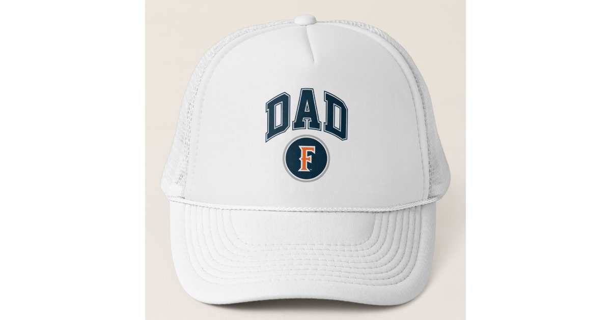 Cal State Fullerton Dad Trucker Hat | Zazzle